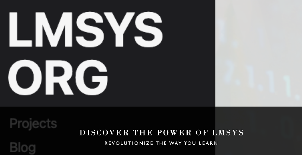 LMSYSを活用して最先端のAI研究を加速しよう